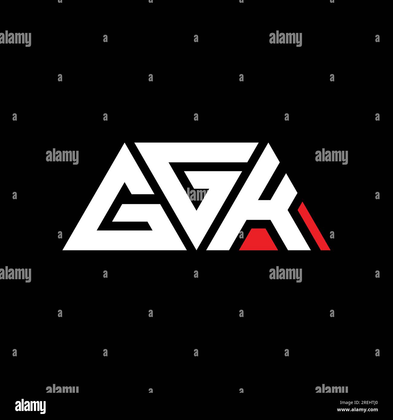 Ggk business logo Stock Vector Images - Alamy