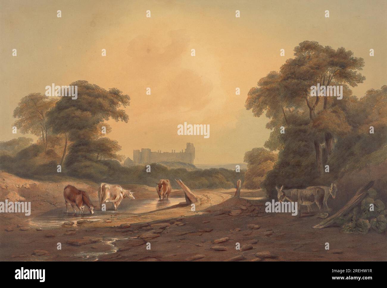 St donats castle hi-res stock photography and images - Alamy