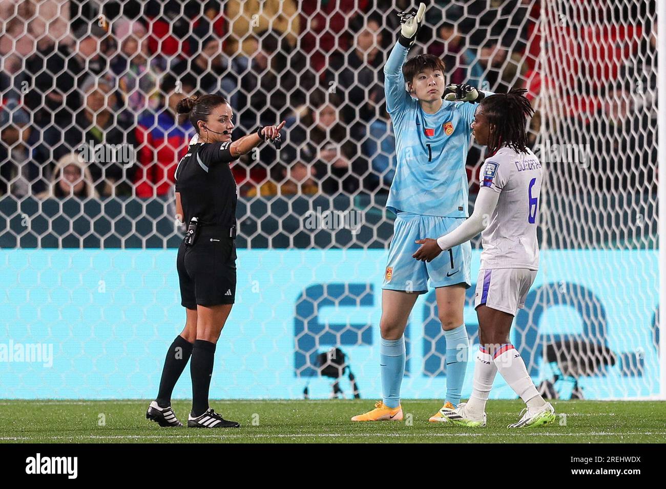 Adelaide, Australia. 28th July, 2023. FIFA referee Marta Huerta de Aza ...