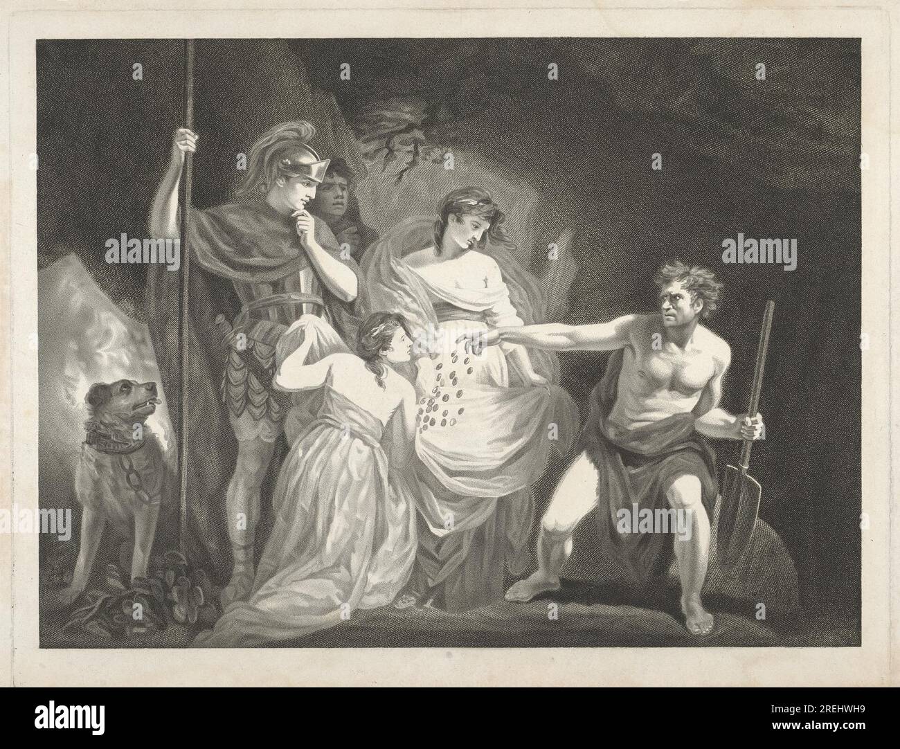 Timon of Athens, Act IV, Scene III, A Wood--Timon, Phyrma, etc. 1803 by ...