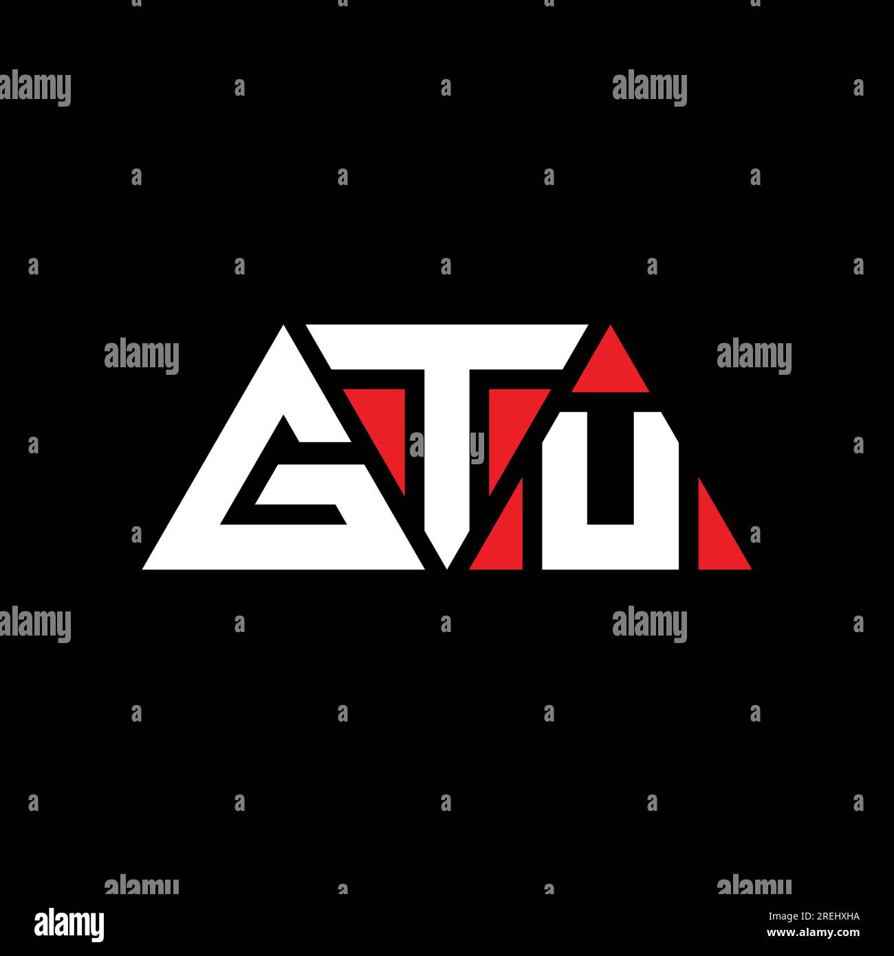 GTU triangle letter logo design with triangle shape. GTU triangle logo ... GTU triangle letter logo design with triangle shape. GTU triangle logo ...