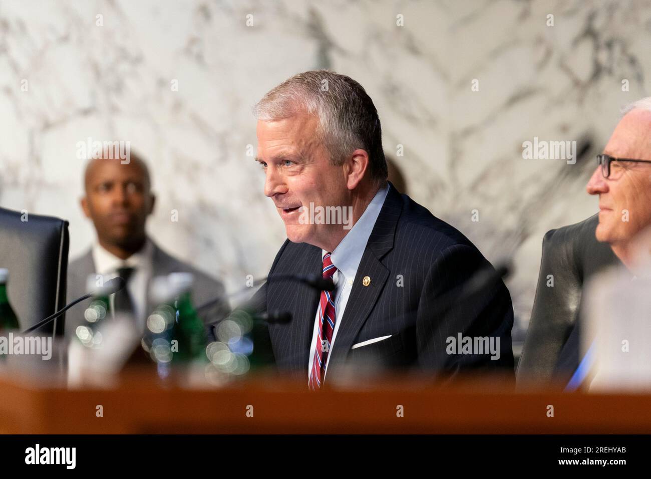 Sen. Dan Sullivan, R-Alaska, questions Air Force Lt. Gen. Gregory ...