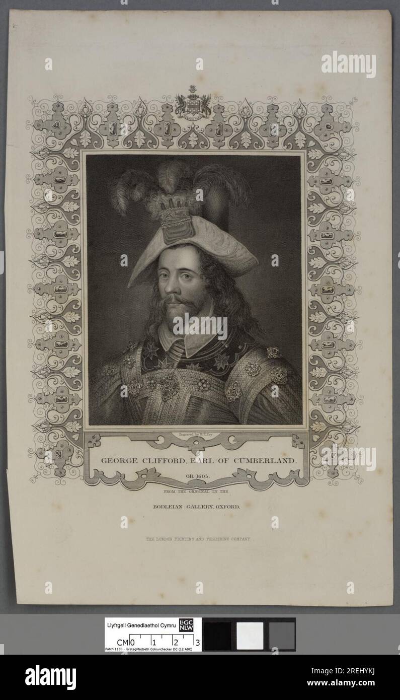 George Clifford, Earl of Cumberland OB. 1605 circa 1820 by William ...