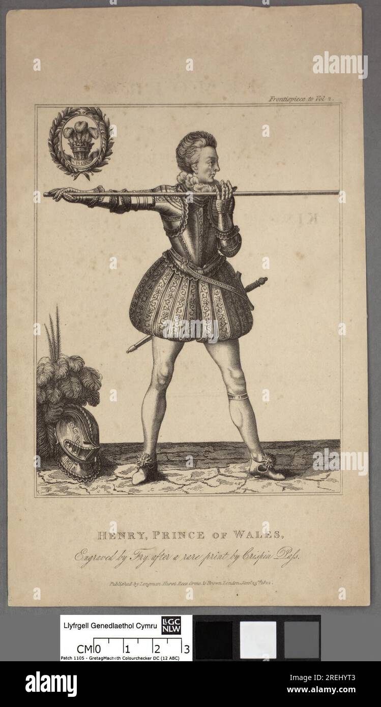 Henry Prince of Wales 1822 by William Thomas Fry Stock Photo - Alamy