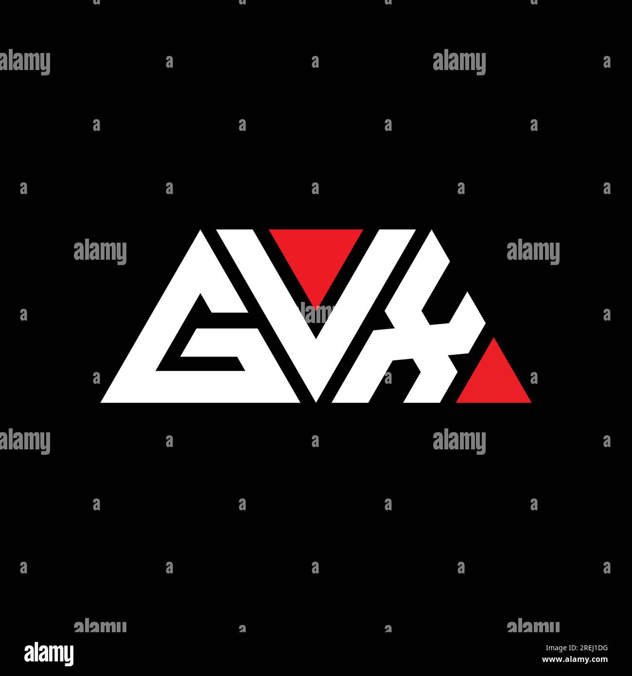 Gvx logo design hi-res stock photography and images - Alamy