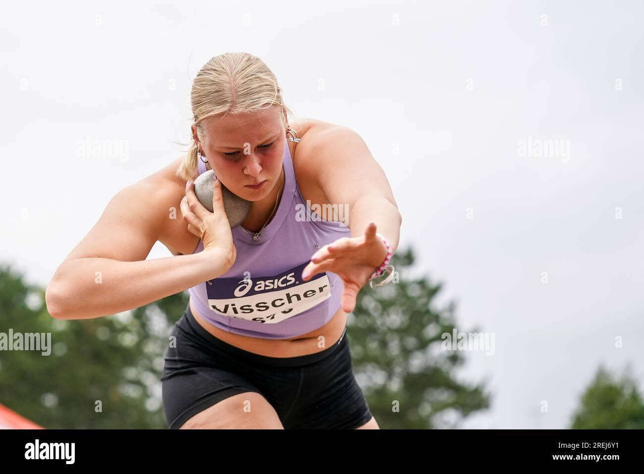 Maud visscher of groningen atletiek hi-res stock photography and images ...