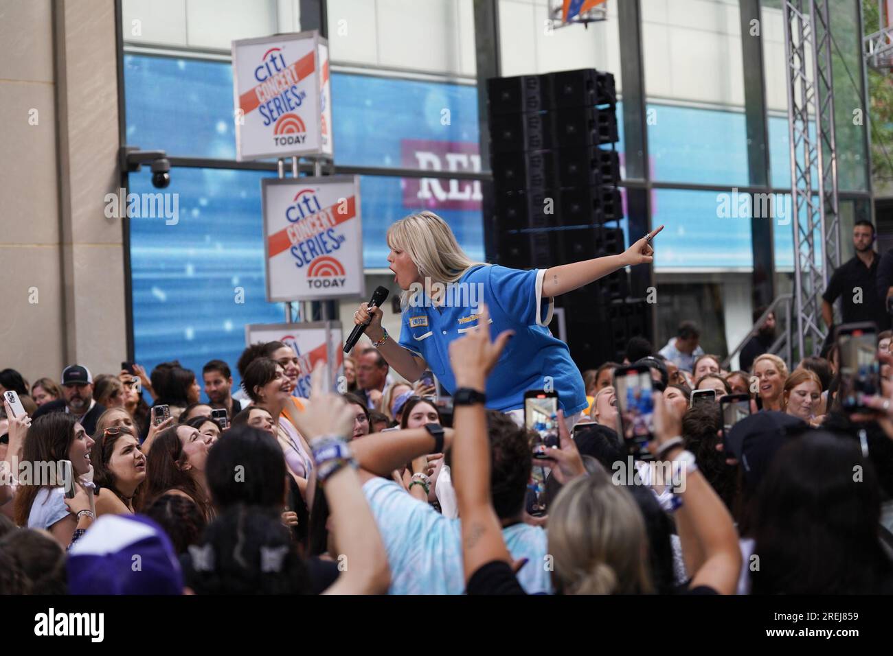 July 28, 2023, New York, New York: (NEW) Renee Rapp Performed Live at ...