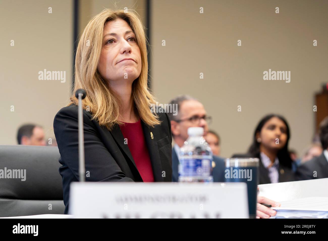 Administrator of the Drug Enforcement Administration Anne Milgram ...