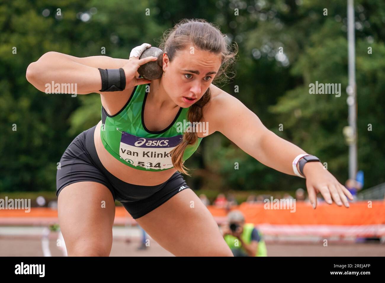 Jorinde van klinken shot put hi-res stock photography and images - Alamy