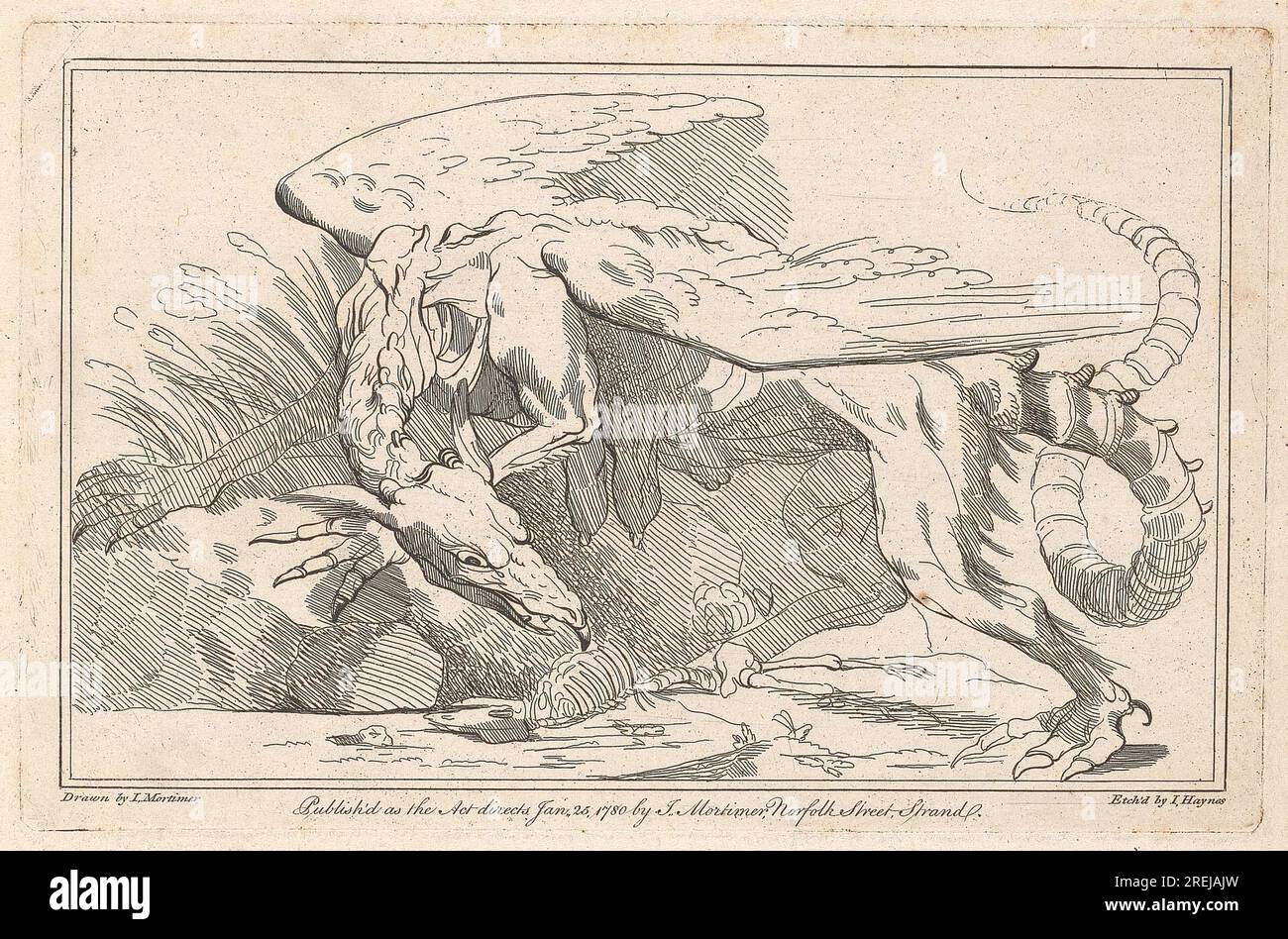 Winged monster hi-res stock photography and images - Alamy