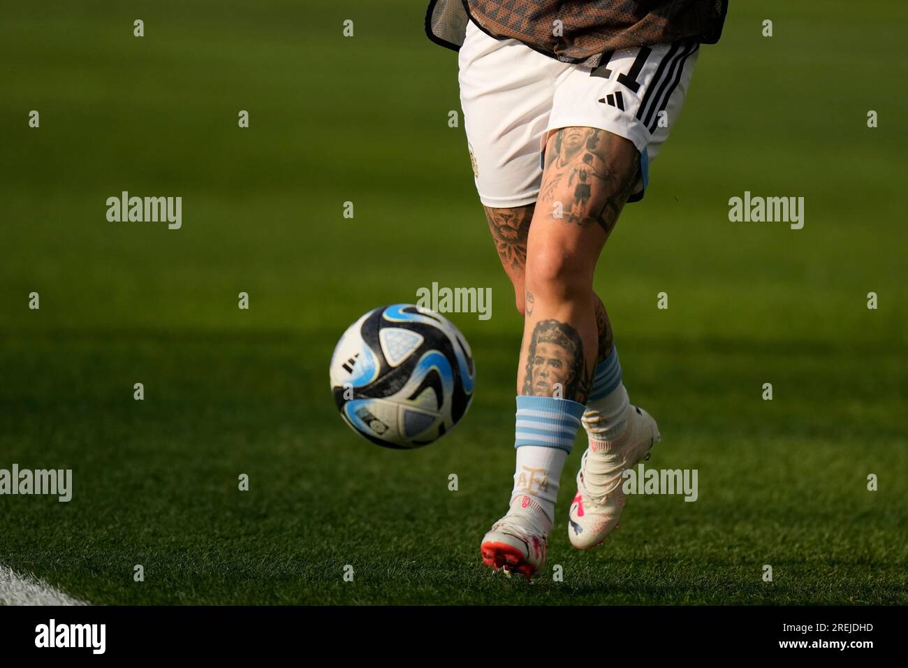 Cristiano Ronaldo Tattoo Leg