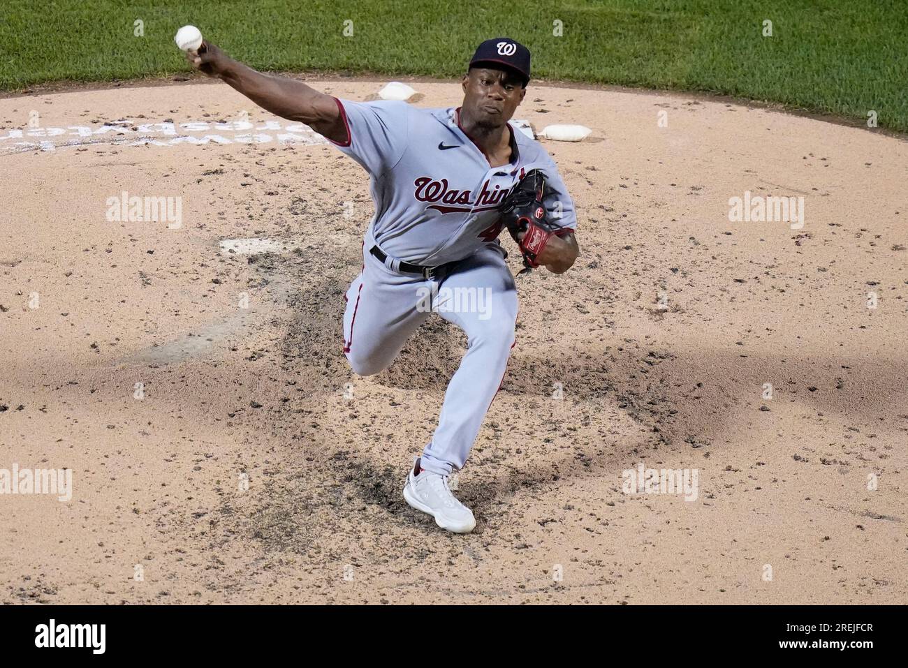 Washington Nationals starting pitcher Josiah Gray during the fourth ...