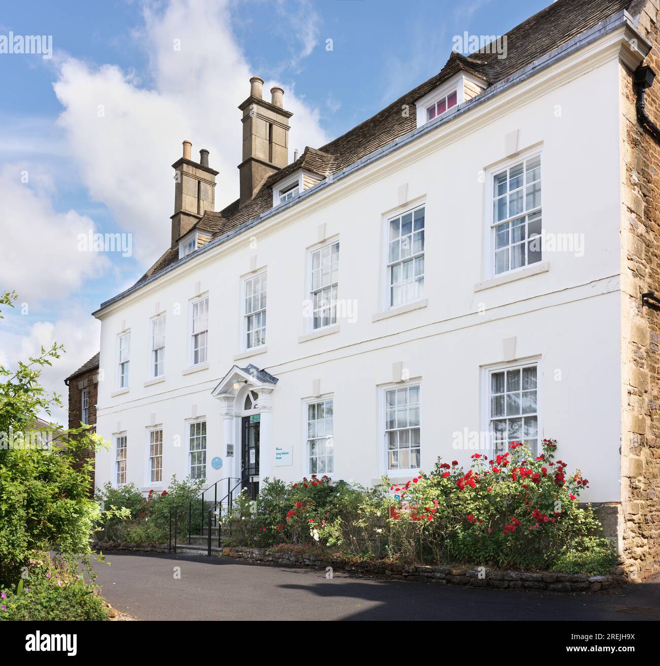 Carey House, Kettering, England, where the Baptist Missionary Society ...