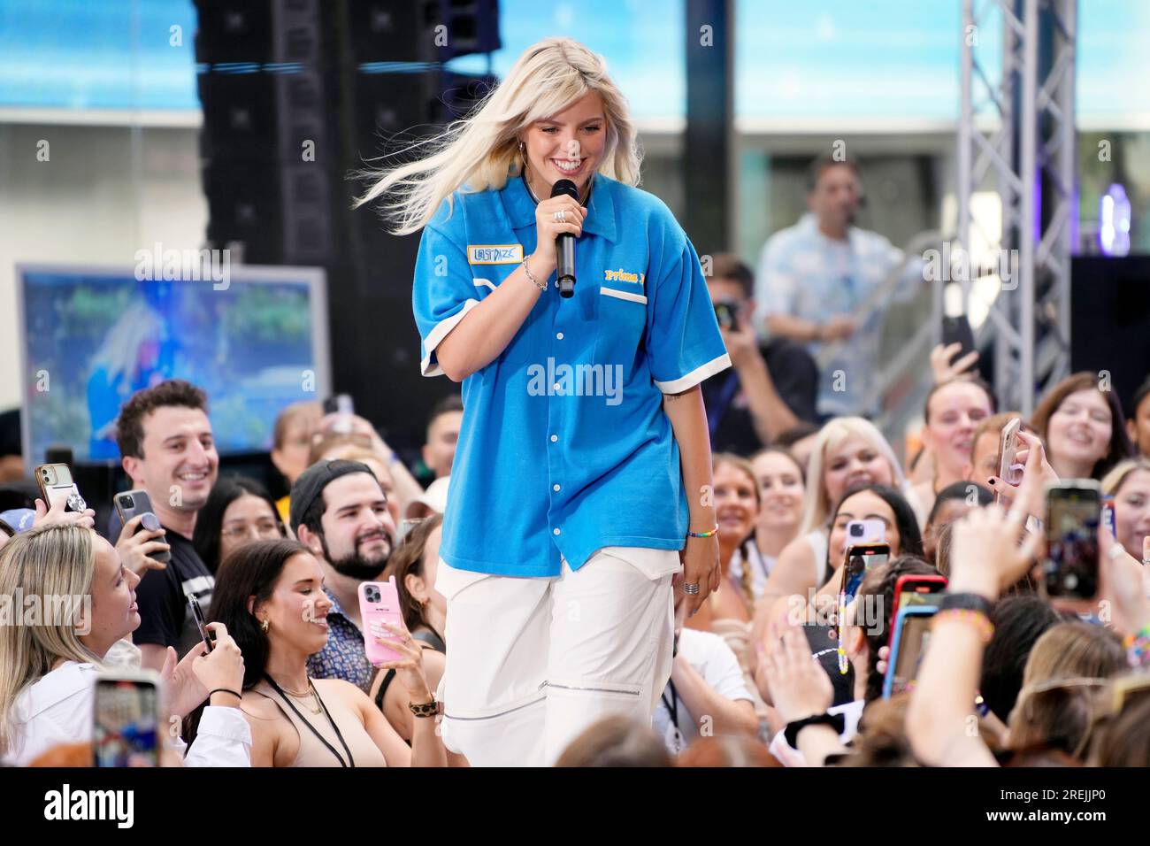Reneé Rapp performs on NBC's "Today" show at Rockefeller Plaza on ...