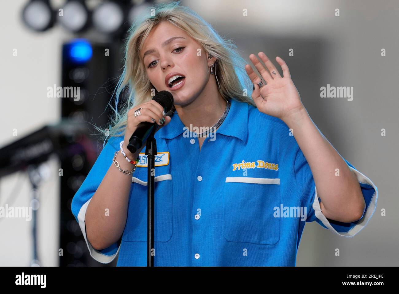 Reneé Rapp performs on NBC's "Today" show at Rockefeller Plaza on ...