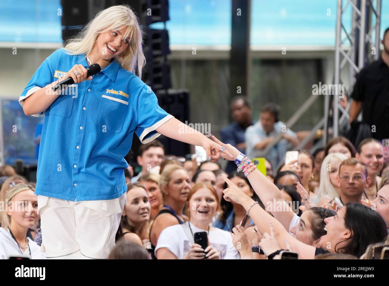 Reneé Rapp performs on NBC's "Today" show at Rockefeller Plaza on ...