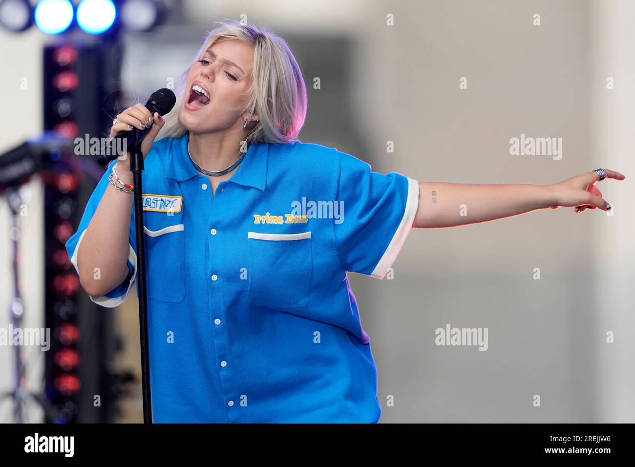 Reneé Rapp performs on NBC's "Today" show at Rockefeller Plaza on ...