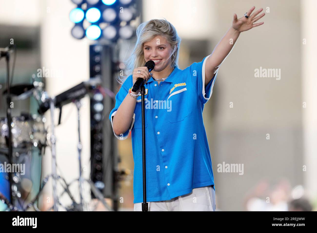 Reneé Rapp performs on NBC's "Today" show at Rockefeller Plaza on ...