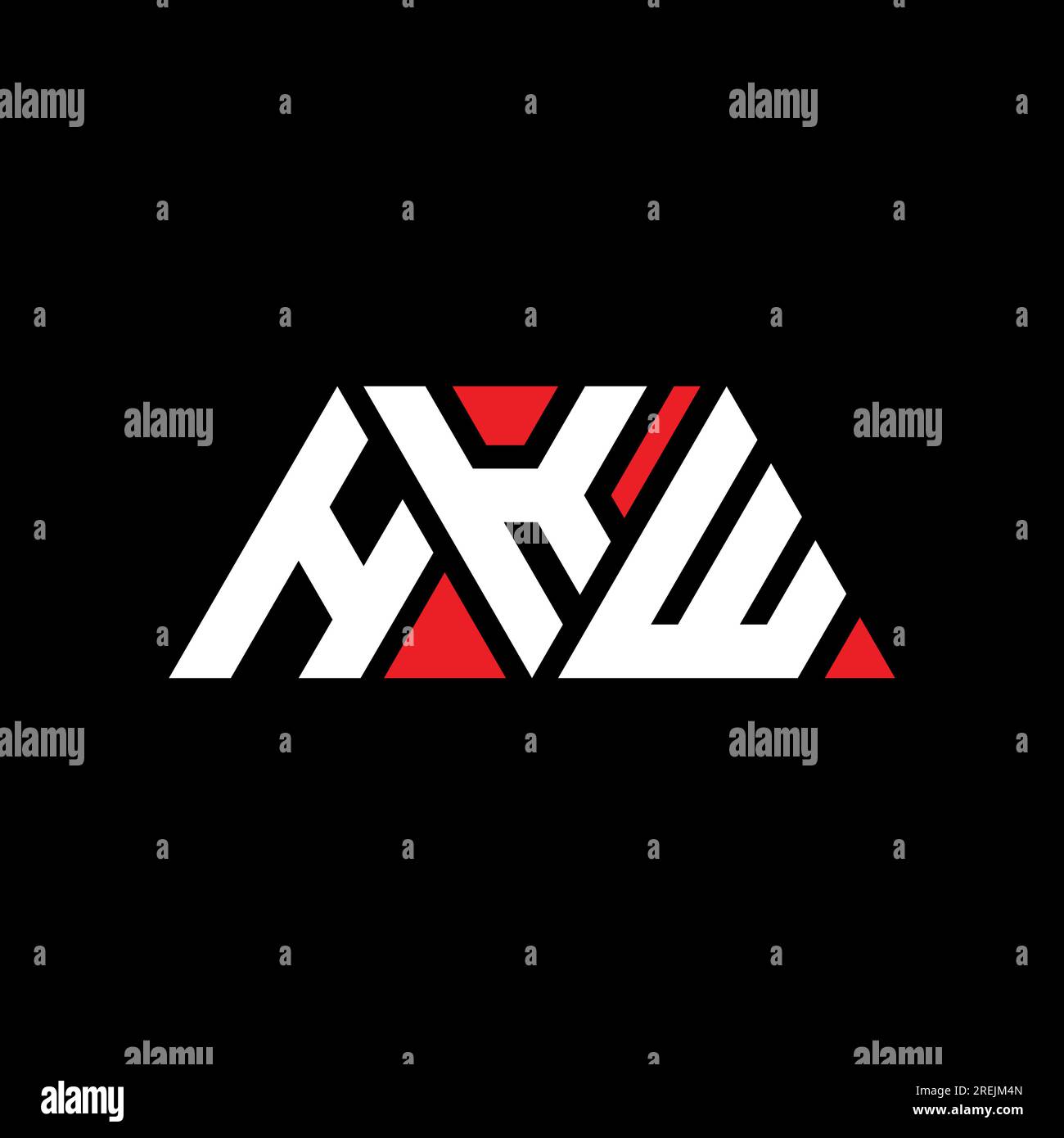 Hkw logo design hi-res stock photography and images - Alamy