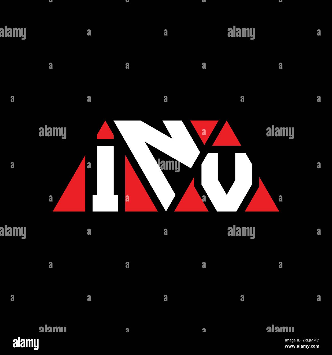 Inv logo design hi-res stock photography and images - Alamy