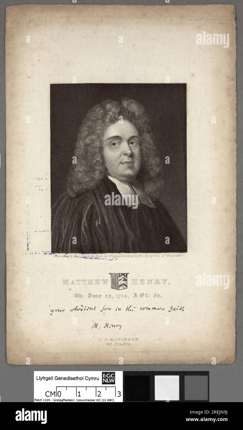 Matthew henry o b hi-res stock photography and images - Alamy