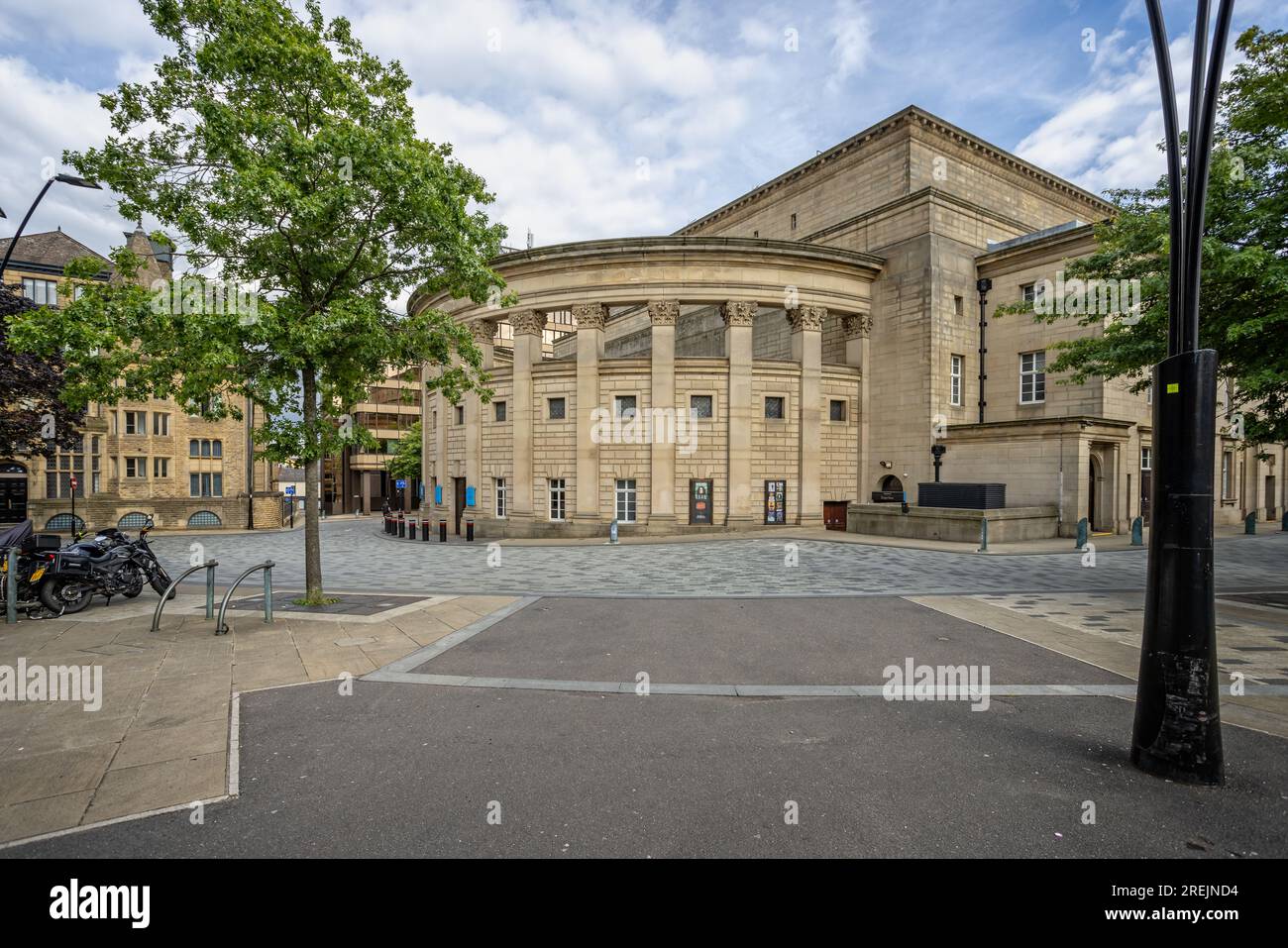 View of the Oval Hall, part of Sheffield City Hall in Sheffield, South ...