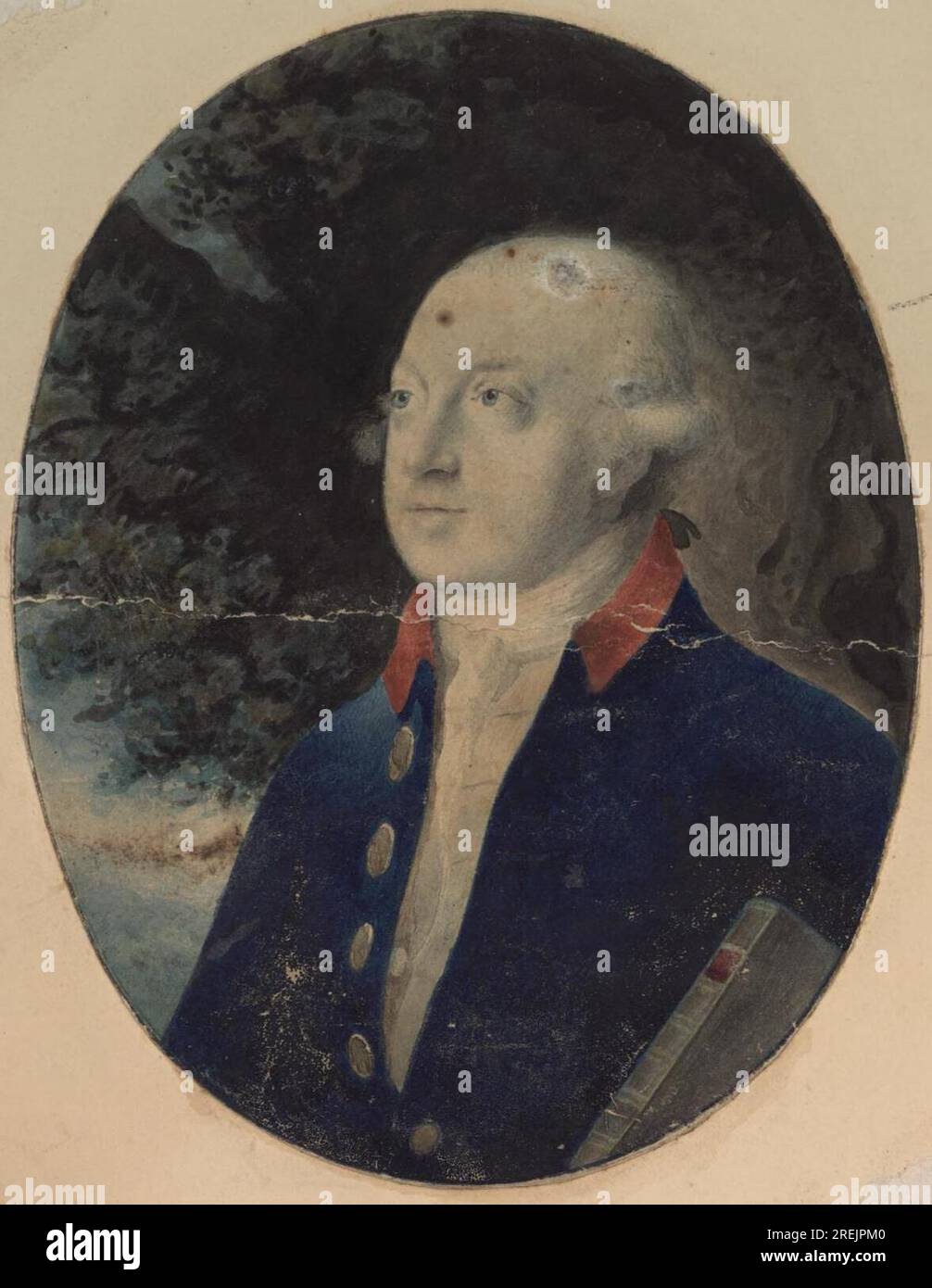 Thomas Pennant circa 1780 by Moses Griffith Stock Photo - Alamy