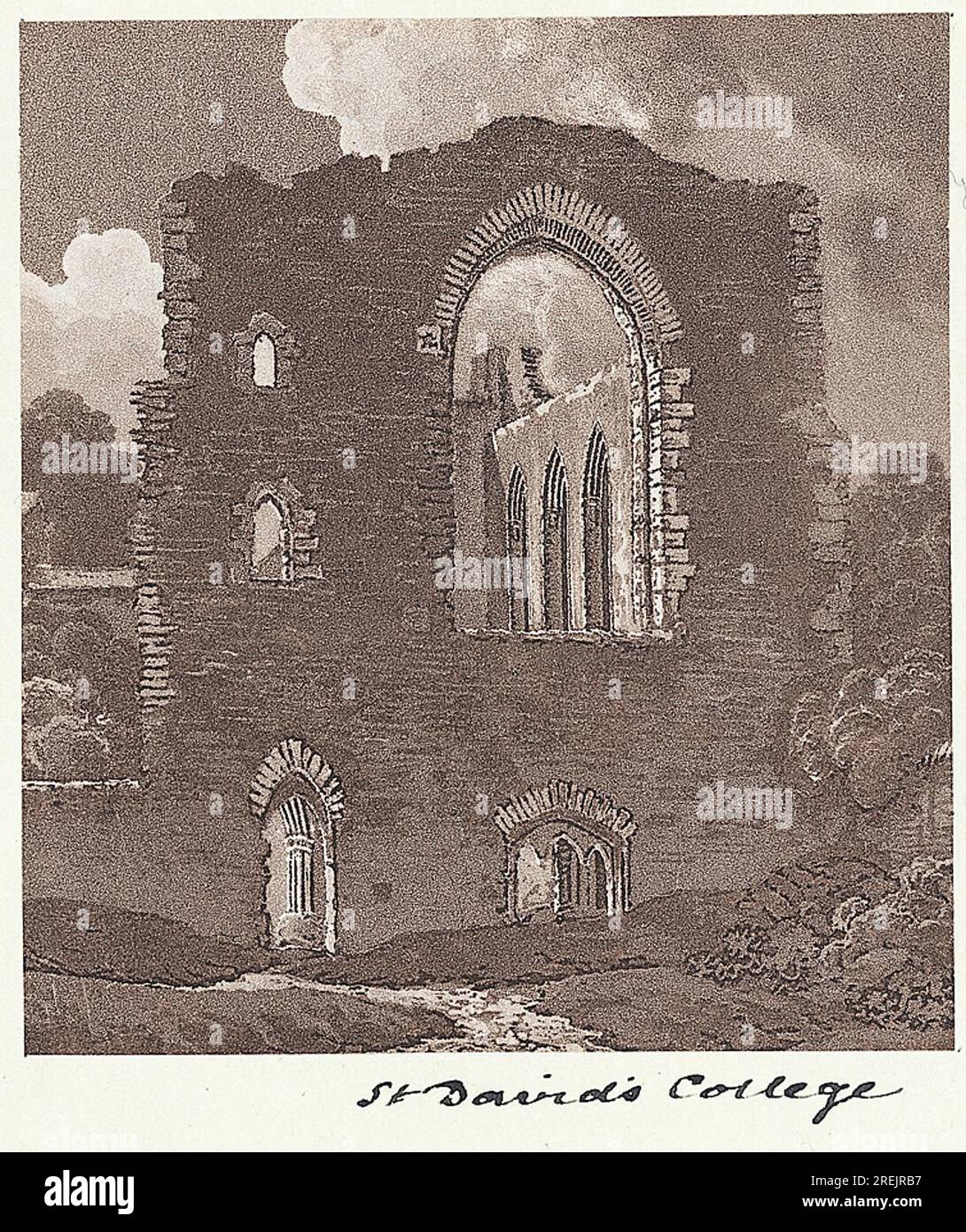 St davids college hi-res stock photography and images - Alamy