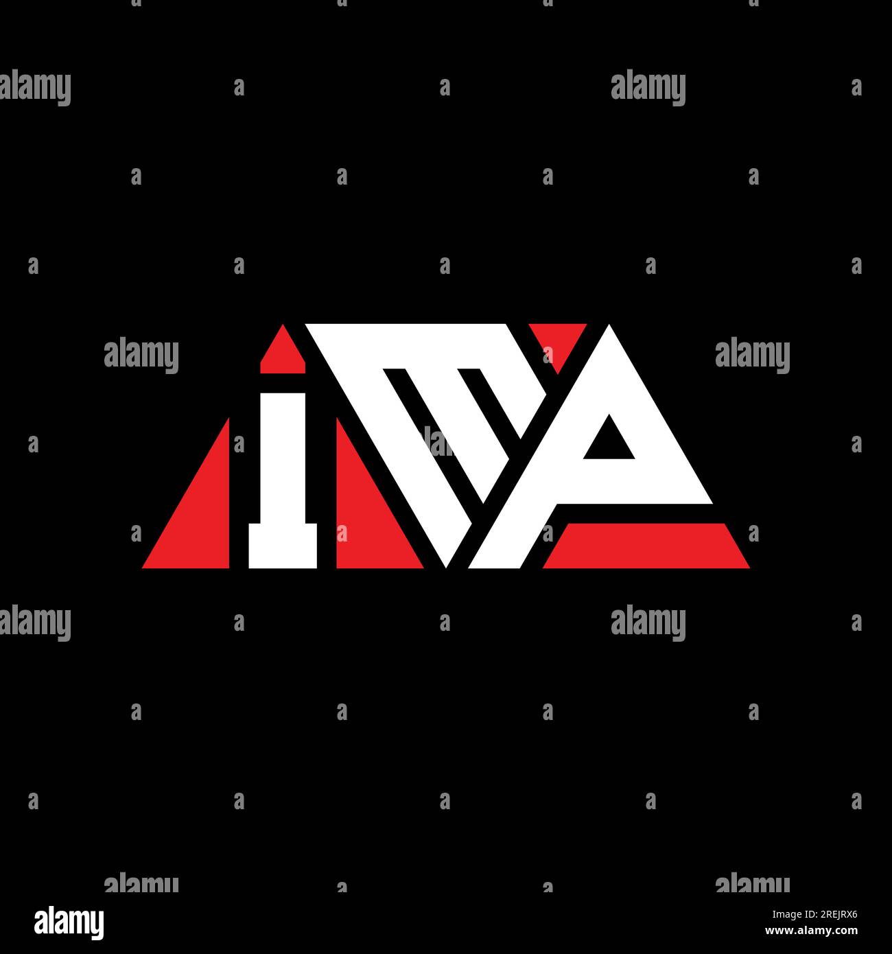 IMP triangle letter logo design with triangle shape. IMP triangle logo ... IMP triangle letter logo design with triangle shape. IMP triangle logo ...