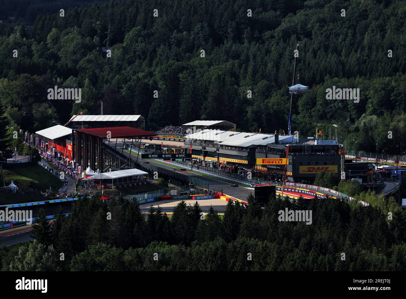 Spa Francorchamps, Belgium. 28th July, 2023. Max Verstappen (NLD) Red ...