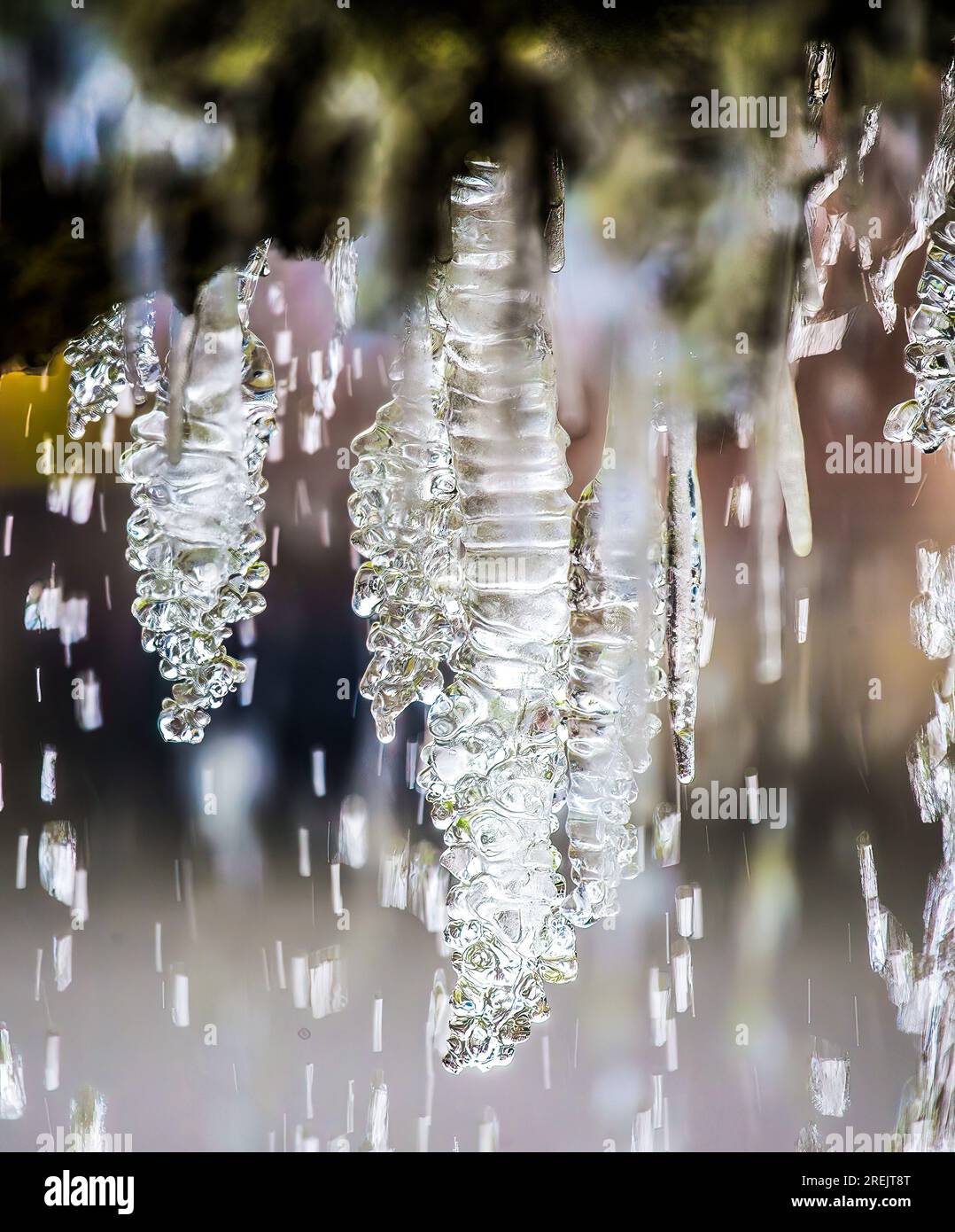 Ice stalactites and france hi-res stock photography and images - Alamy