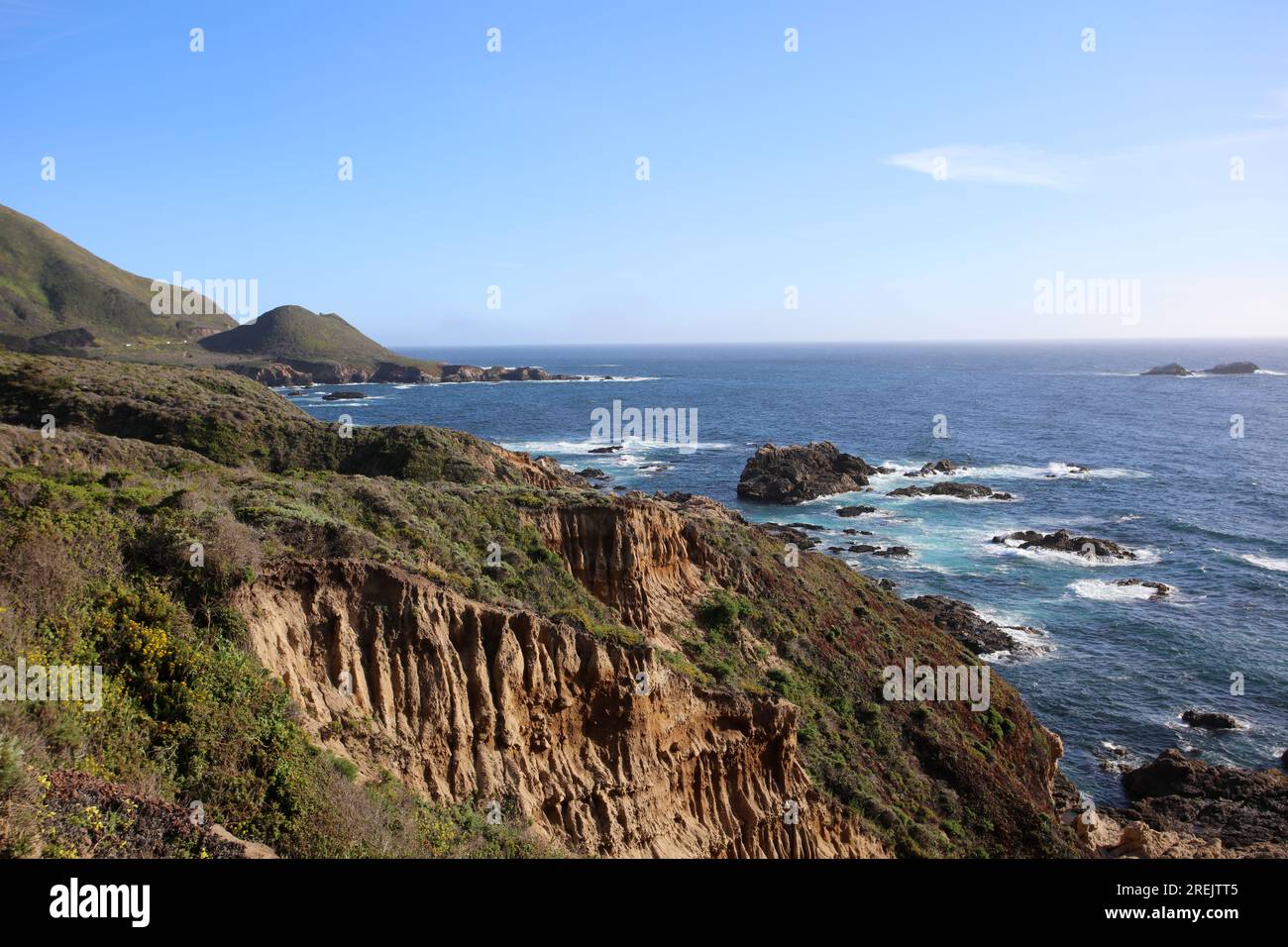 ocean views over the cliff Stock Photo - Alamy