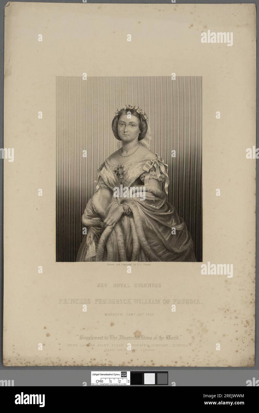 Her Royal Highness Princess Frederick William of Prussia circa 1858 by ...