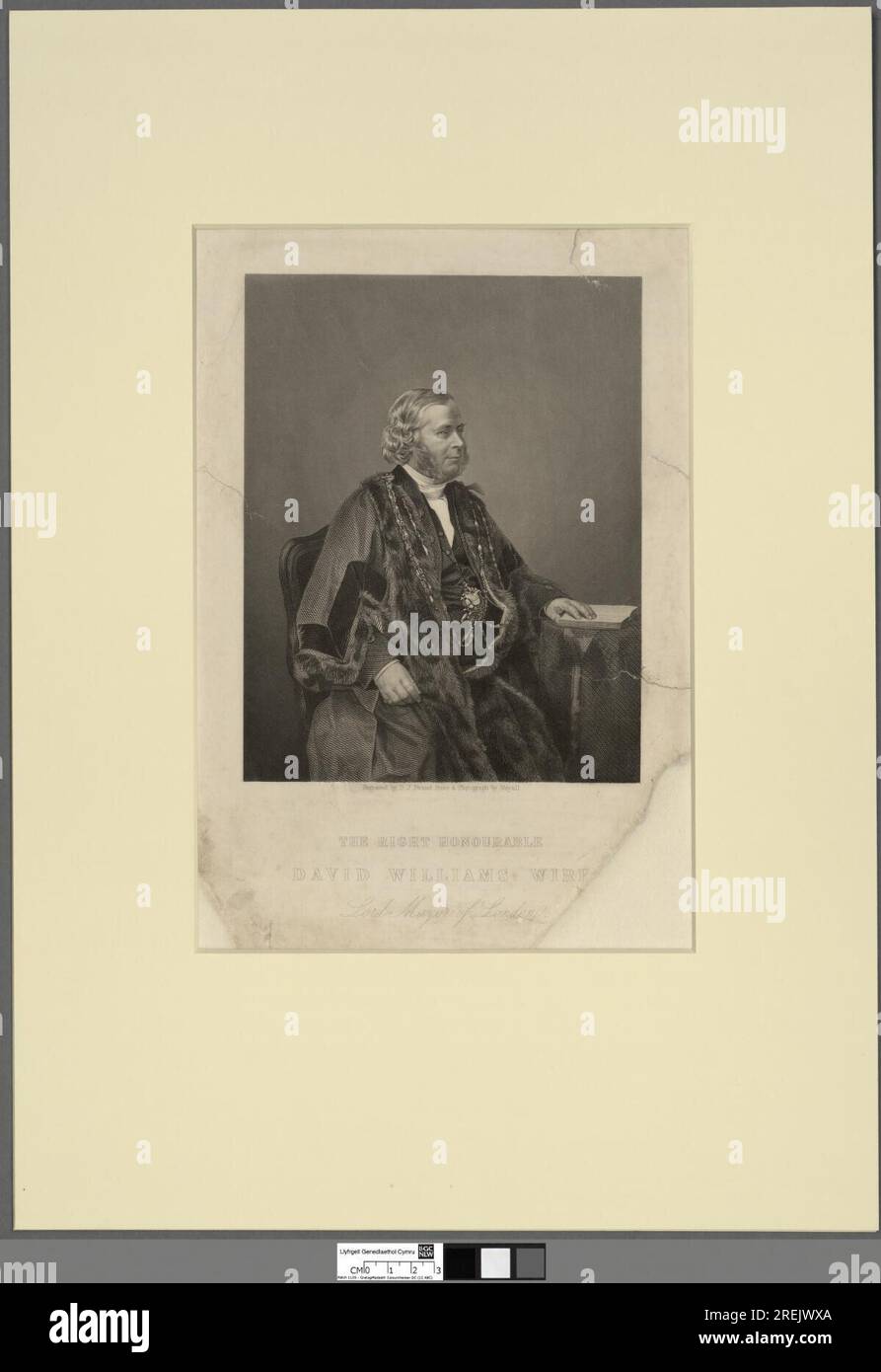 The Right Honourable David Williams Wire circa 1858 by Daniel John ...