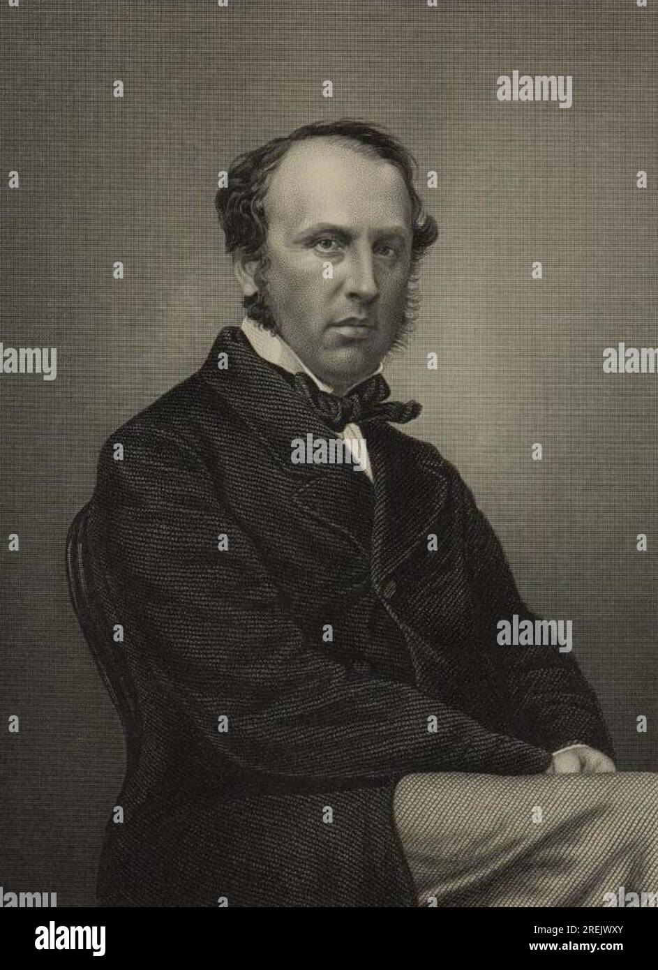 Lord Viscount Canning 1850s by Daniel John Pound Stock Photo - Alamy