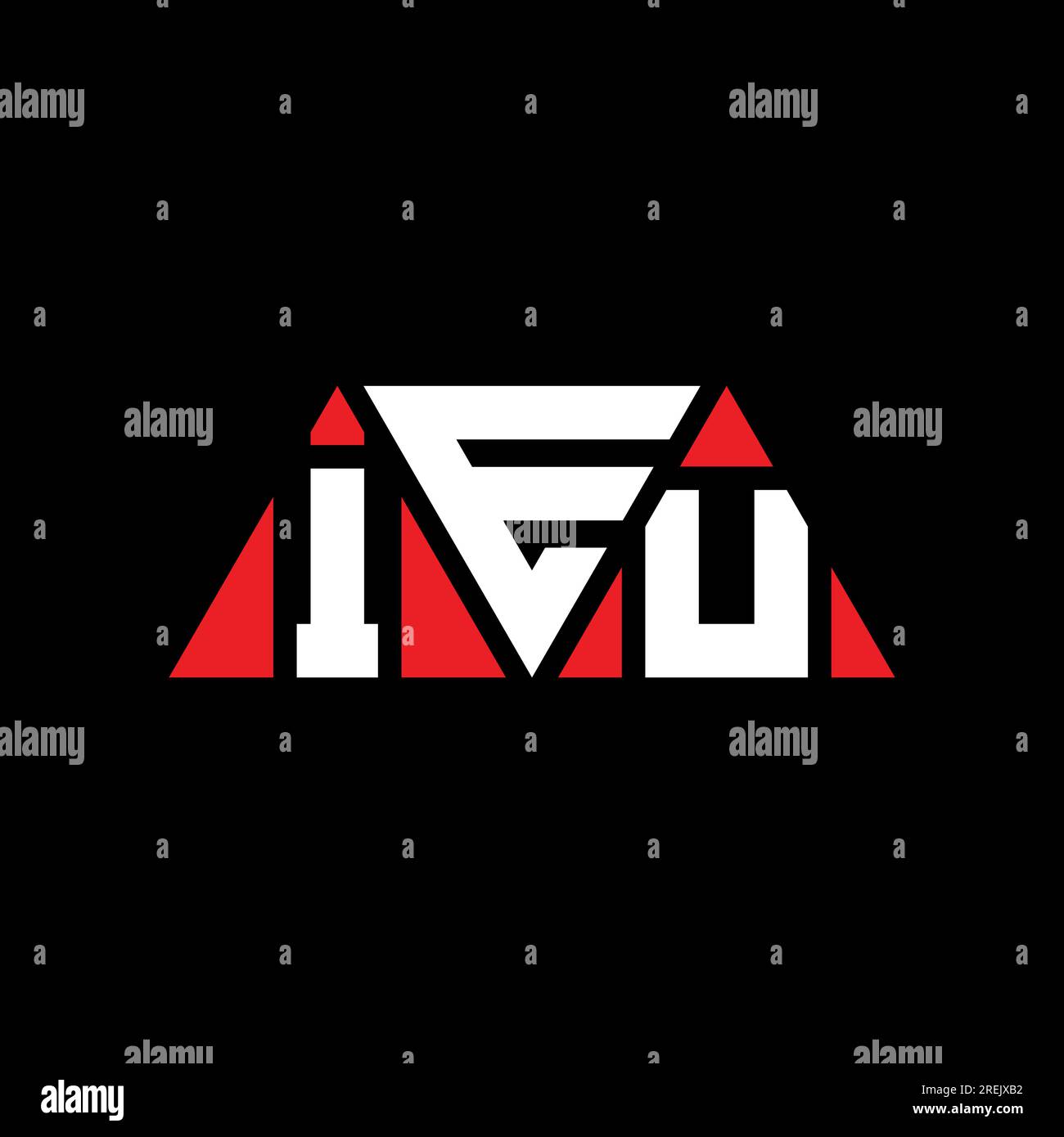 Ieu logo design hi-res stock photography and images - Alamy