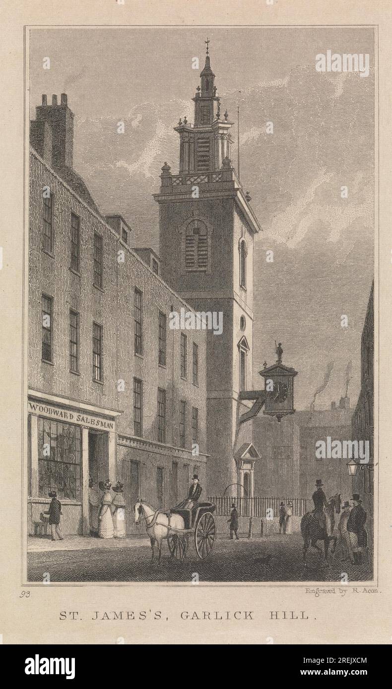 St. Jame's, Garrick Hill by Robert Acon Stock Photo - Alamy