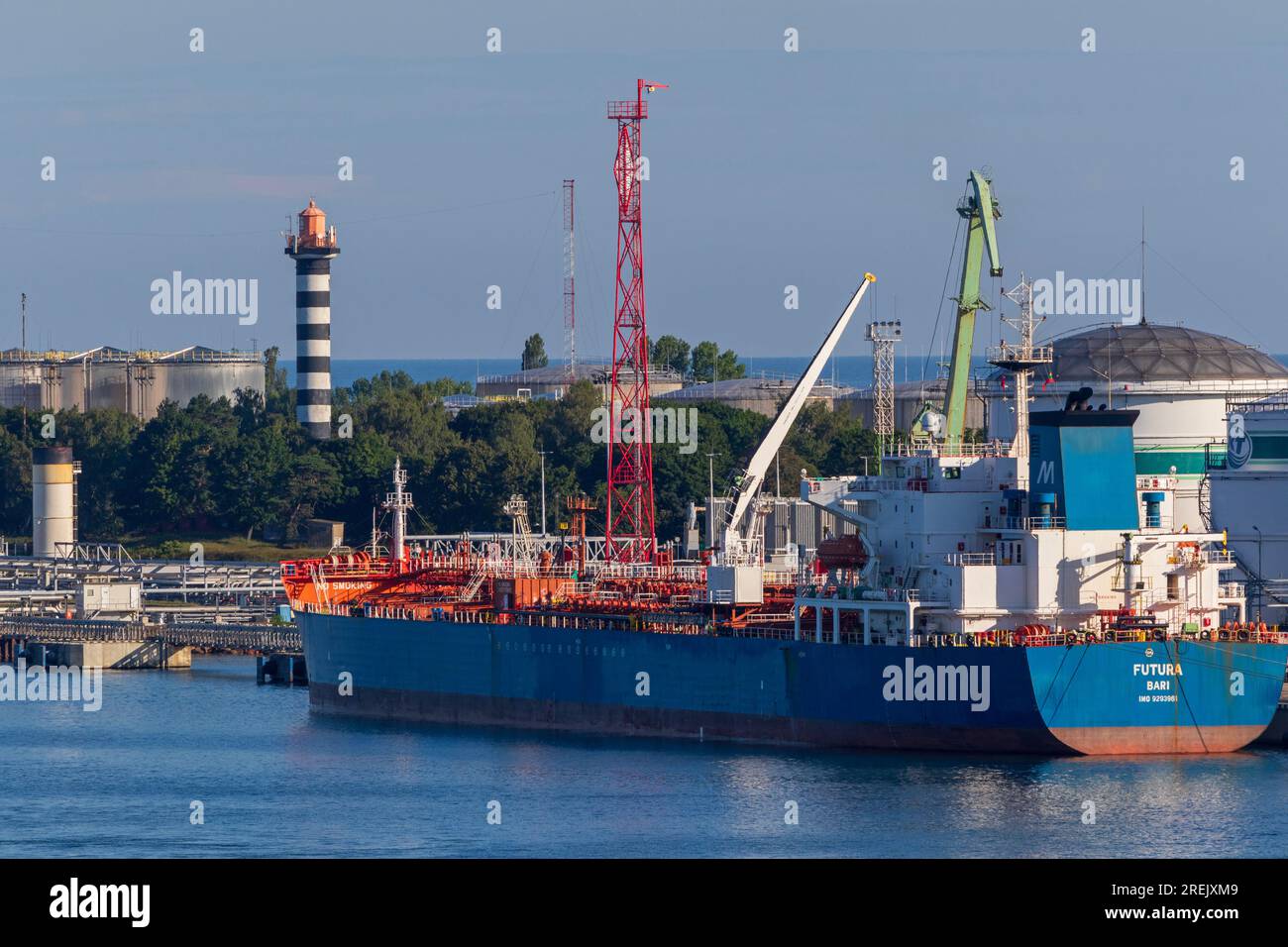 Oil storage for the lighthouse hi-res stock photography and images - Alamy