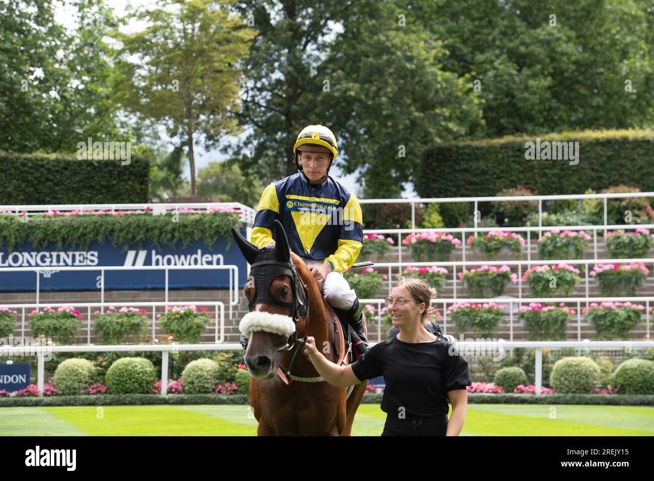 Jockey jason watson hi-res stock photography and images - Alamy