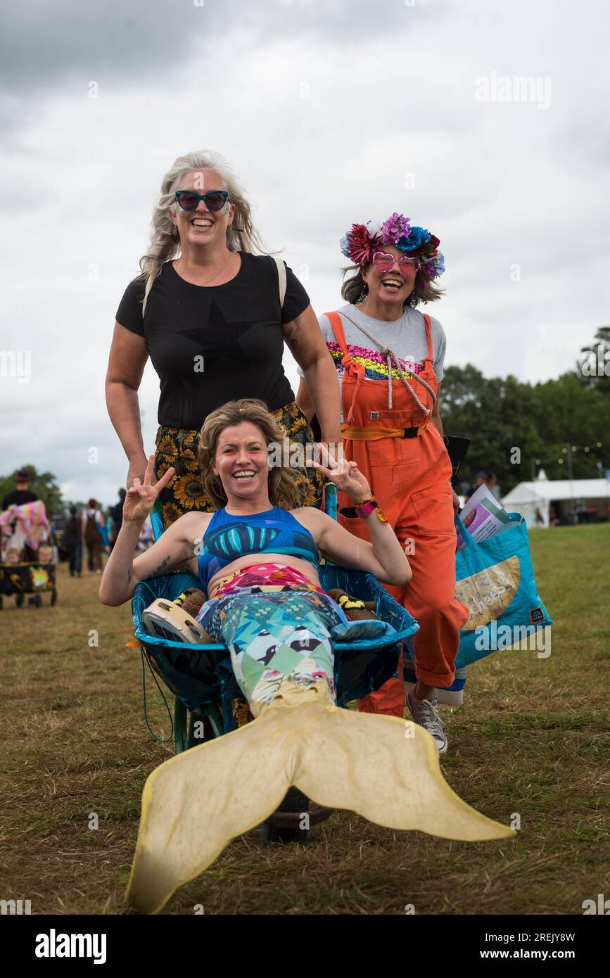 WOMAD Festival, UK, 28th July 2023. Scenes from Womad, the festival of ...