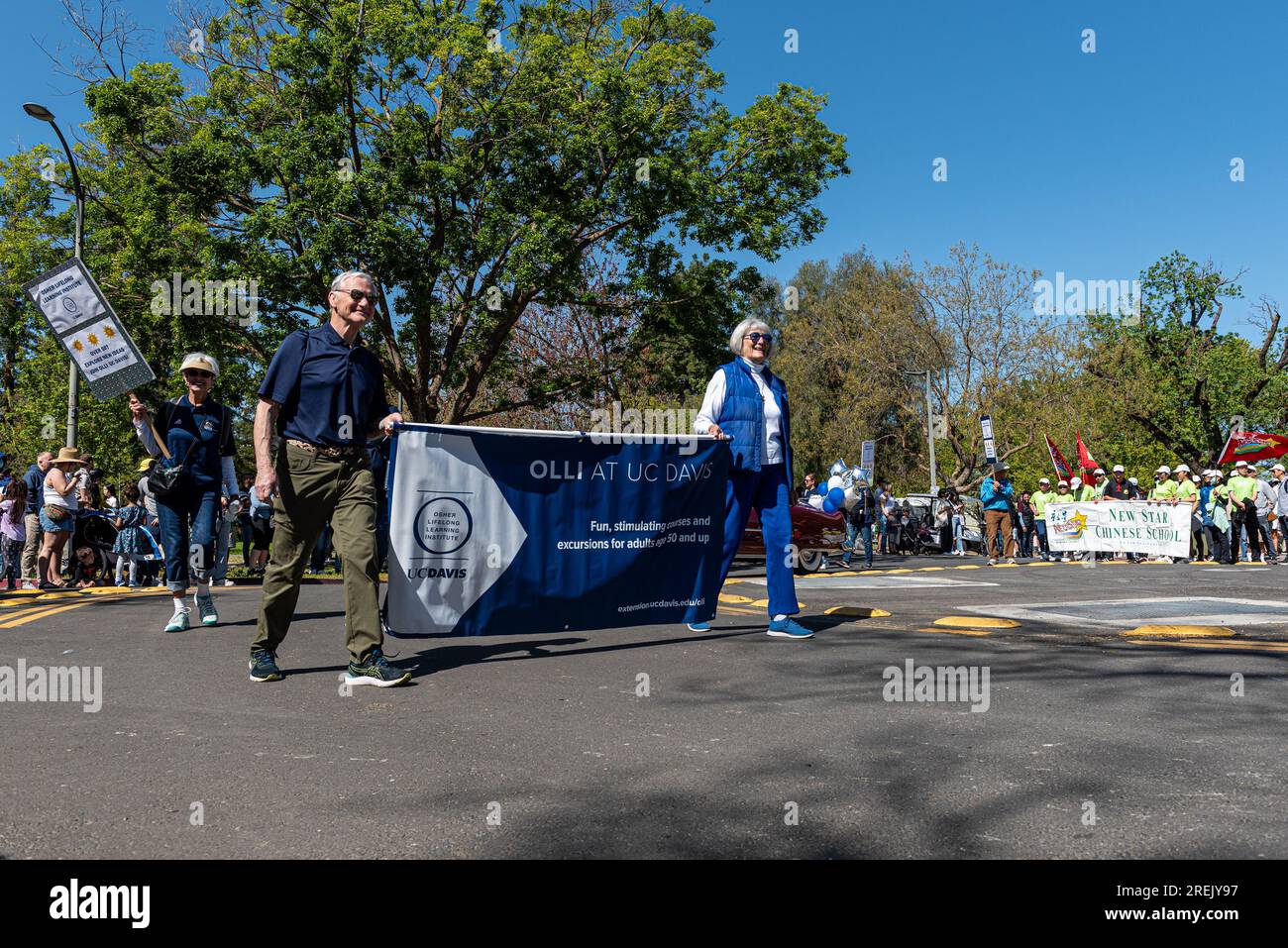 Davis, CA - April 15, 2023. Picnic Day parade at the University of ...