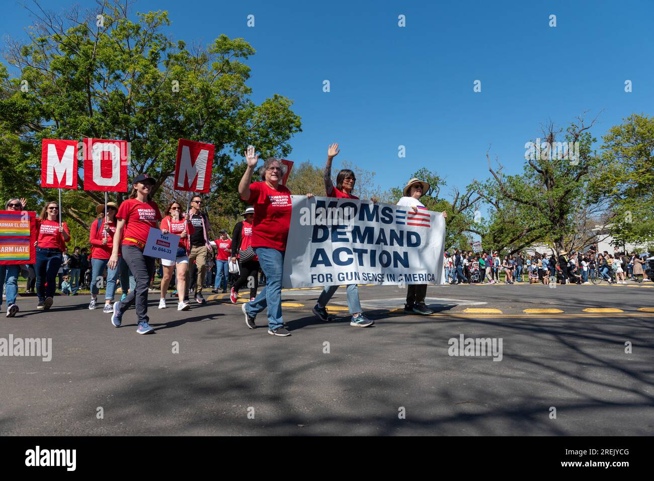 Davis, CA - April 15, 2023. Picnic Day parade at the University of ...