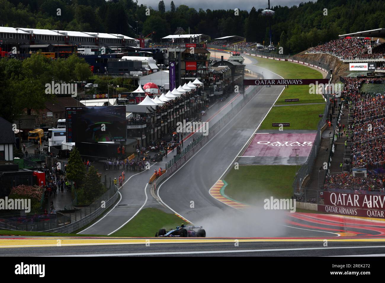 Spa Francorchamps, Belgium. 28th July, 2023. Pierre Gasly (FRA) Alpine ...
