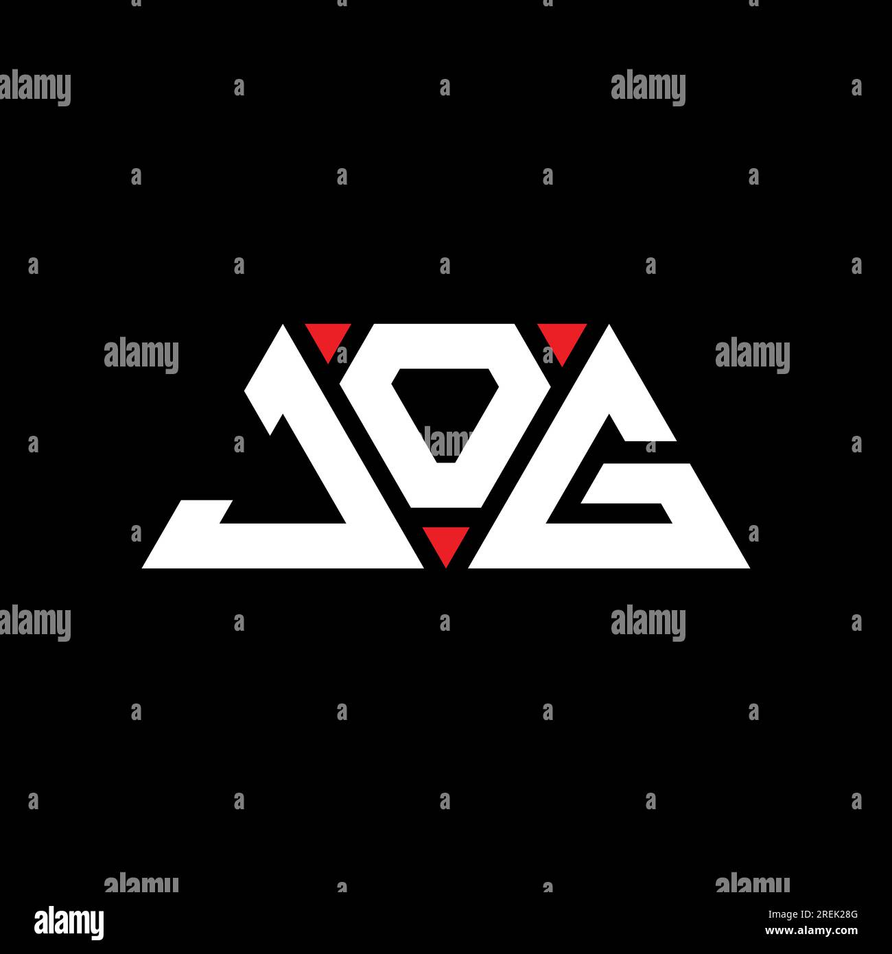 Jog logo design hi-res stock photography and images - Alamy