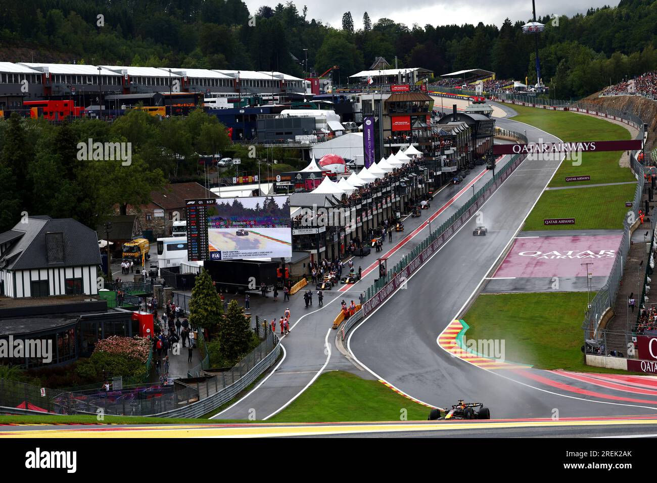 Spa Francorchamps, Belgium. 28th July, 2023. Max Verstappen (NLD) Red ...