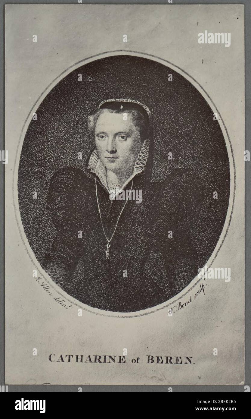 Catharine of Beren 20th century by William Bond Stock Photo - Alamy