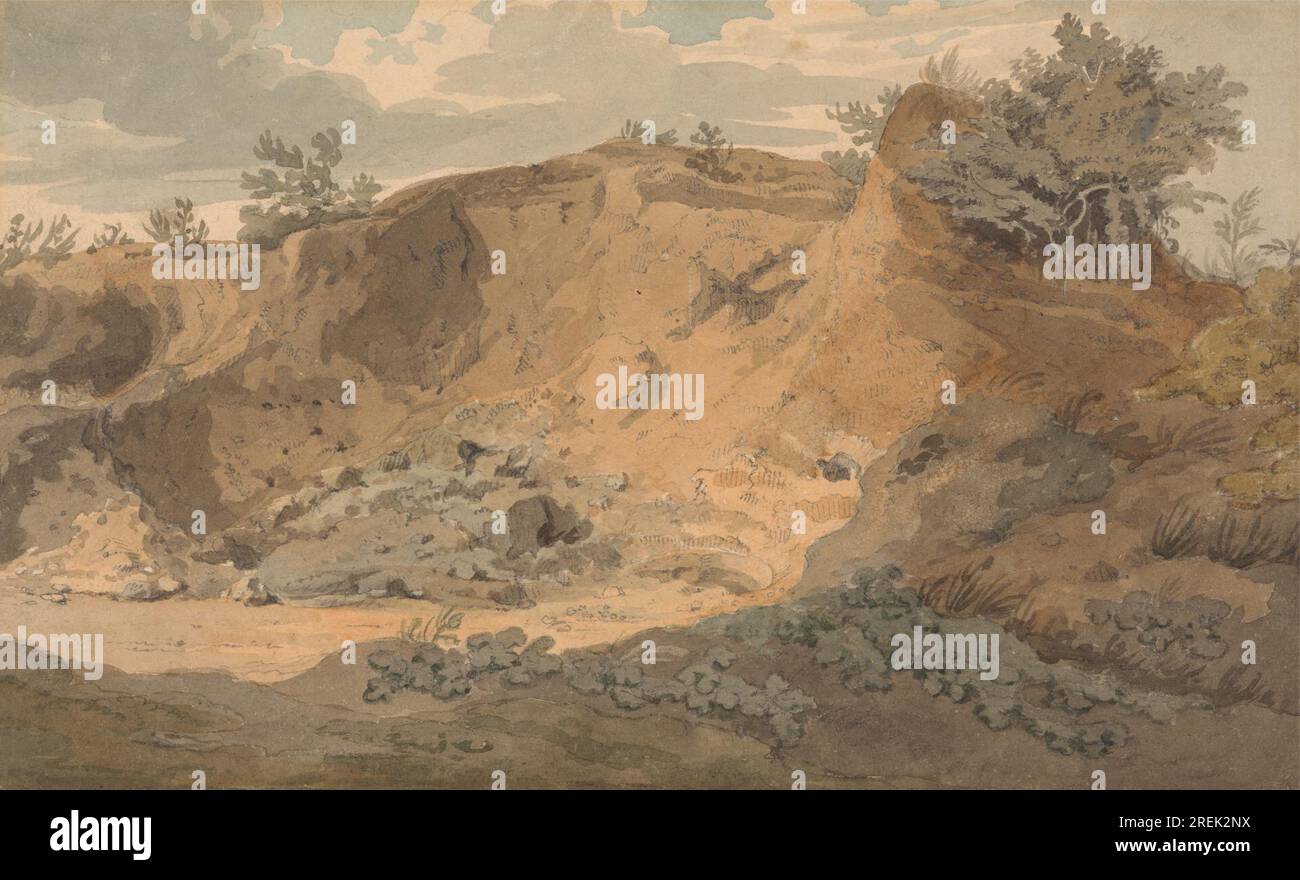 Sand Pits, Hunsdon by Joseph Clarendon Smith Stock Photo - Alamy