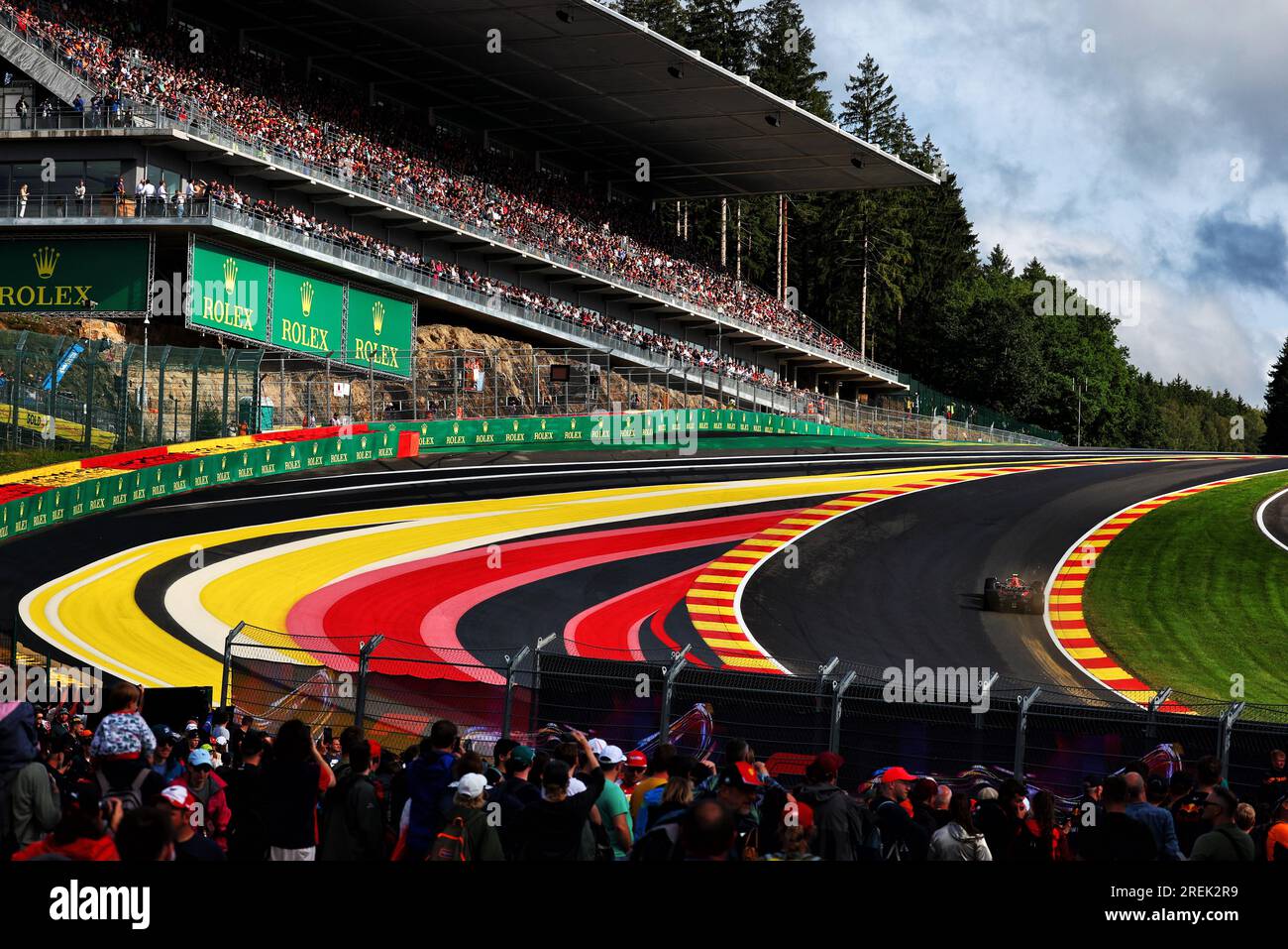 Spa Francorchamps, Belgium. 28th July, 2023. Sergio Perez (MEX) Red ...