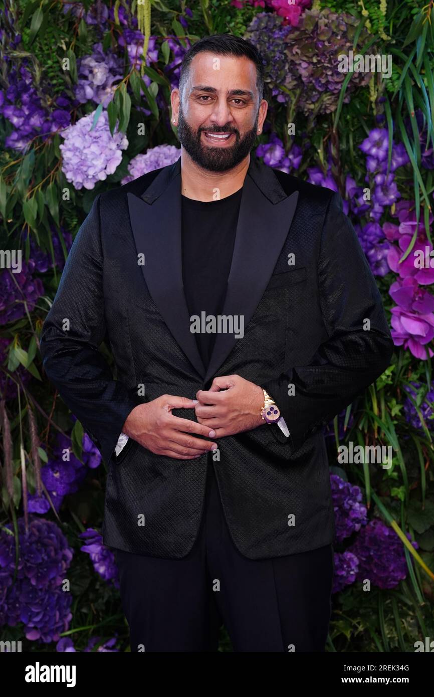 Yianni Charalambous attending the Red carpet gala event, #TheMikeGala ...