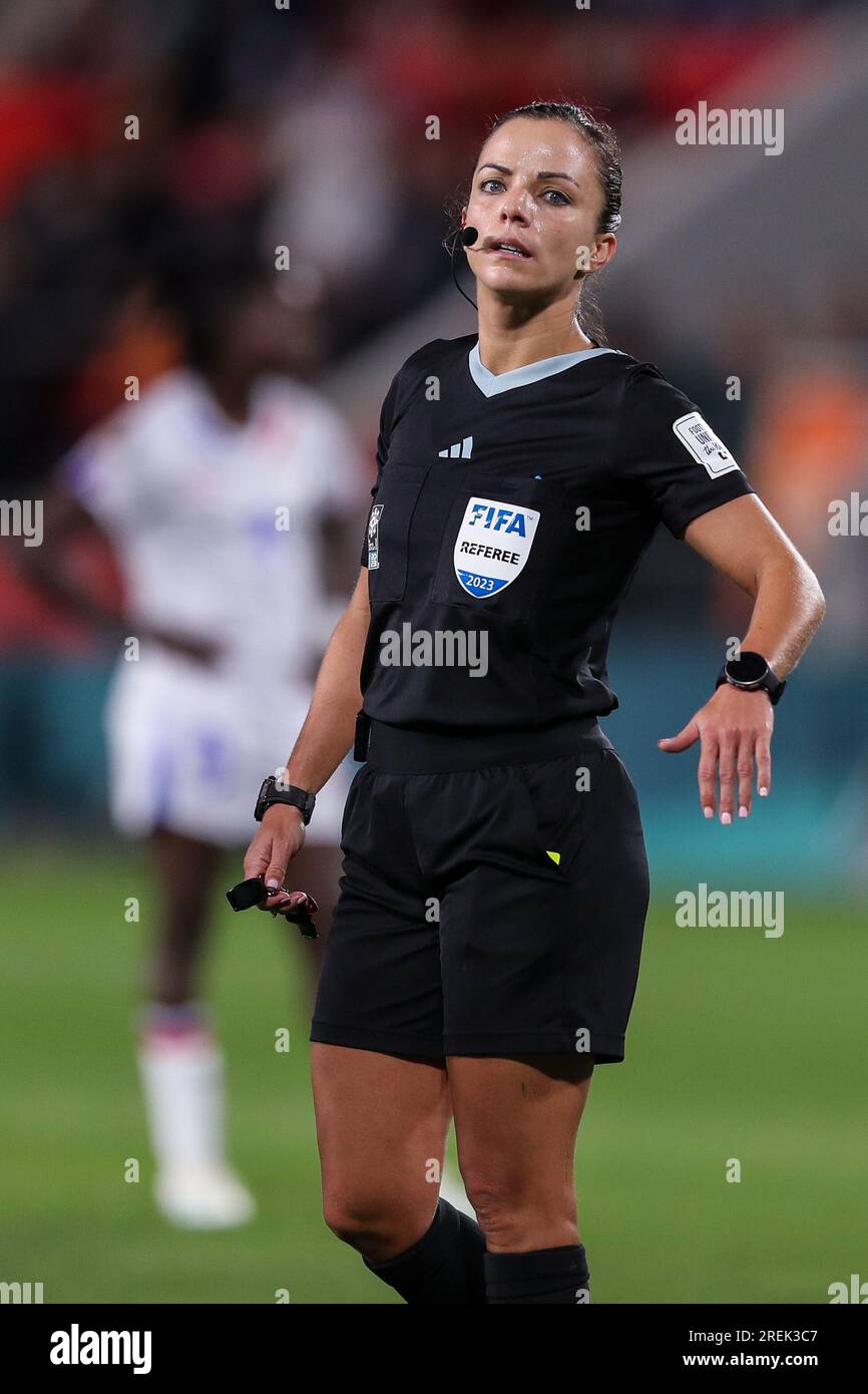 Adelaide, Australia. 28th July, 2023. FIFA referee Marta Huerta de Aza ...